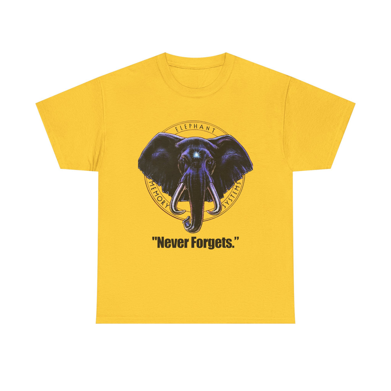 Elephant Memory Systems – "Never Forgets" Tee – commodore4ever